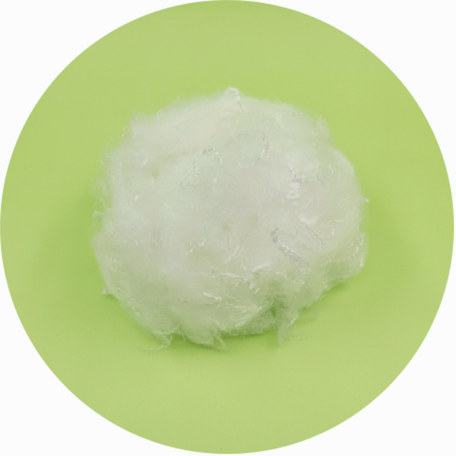 Hollow Silicone Down Like Fiber